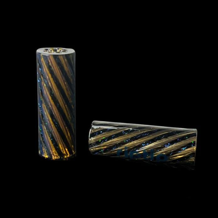 GORDO SCIENTIFIC: BLACK HOLE OPAL DICHRO PINSTRIPE RIP TIP - ALL IN ONE ...